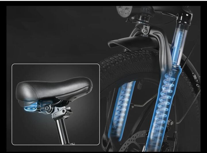 Samebike CY20 E-bike - Stijlvolle en Duurzame Elektrische Fiets voor ...